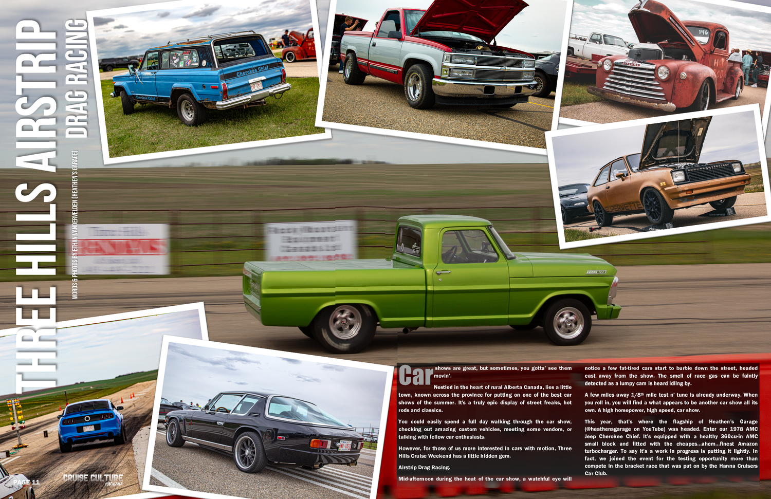 Three Hills Airstrip Drag Racing – Cruise Culture Apparel